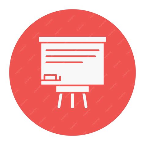 Premium Vector Whiteboard Vector Illustration