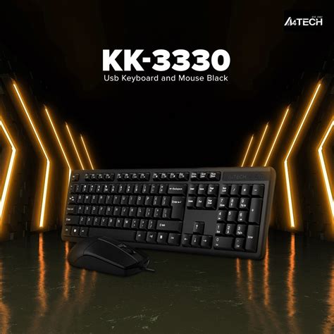 EasyPC A Tech KK KRS Usb Keyboard And Mouse Set Black Shopee Philippines