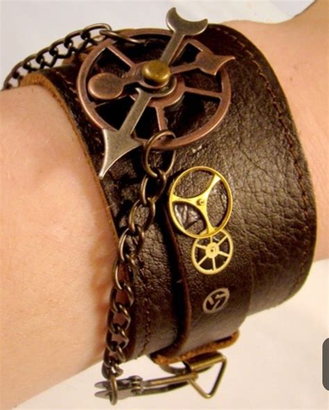 Steampunk Cuff Bracelets Fashion Accessories Jewelry Fur