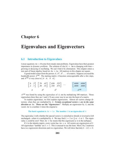 application of eigenvalues and eigenvectors understanding concepts