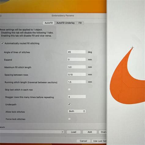 My Param Settings Rinkscapeembroidery