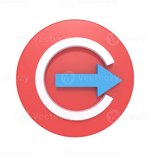 logout button red