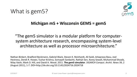 Learning Gem5 Hpca Tutorial Part I Youtube