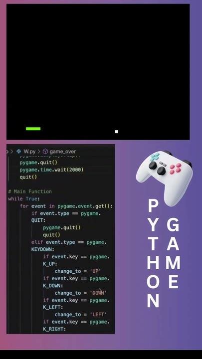 Python Game Amazing Python Game Code Python Tutorial Short Trending Youtube