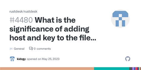 what is the significance of adding host and key to the file name