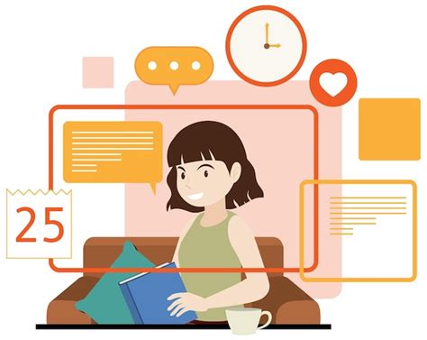 Free Vector Working Characters Flat Design For Web Banner