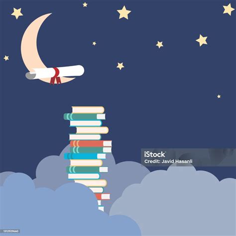 흰색 압연 종이 졸업장 두루마리 빨간 리본과 검은 색 졸업 모자 졸업 개념 녹색 배경에 플랫 스타일로 벡터 그림 졸업 2021 개념에 대한 스톡 벡터 아트 및 기타 이미지