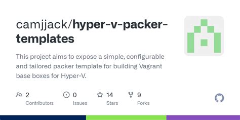 GitHub Camjjack Hyper V Packer Templates This Project Aims To Expose A Simple Configurable