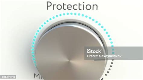 보호 비와 회전 손잡이입니다 개념적 3d 렌더링 0명에 대한 스톡 사진 및 기타 이미지 0명 가득 찬 디지털 생성 이미지 Istock