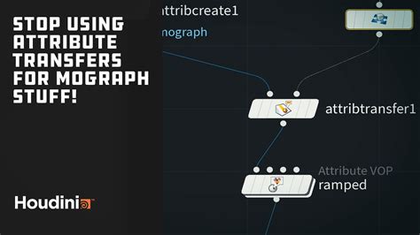 Houdini Quick Tip Stop Using Attribute Transfers
