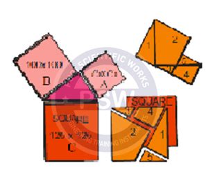 Pythagoras Theorem Square With 5 Cut Outs Educational Equipment TVET India Puri Scientific Works Pythagoras Theorem Square With 5 Cut Outs Educational Equipment TVET India Puri Scientific Works