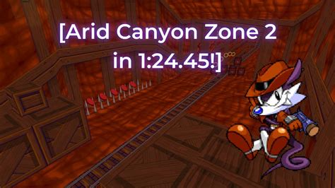 Srb2 Arid Canyon Zone 2 Fang In 1 24 45 [v 2 2 10] Youtube