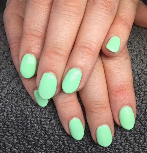 33 фото дизайн ногтей мятного цвета