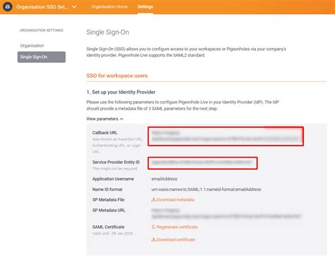 Setting Up An Organisation Workspace Sso On Microsoft Entra Id Azure Active Directory Help