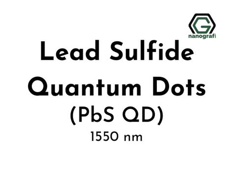 Lead Sulfide Quantum Dots Pbs Qd 1550 Nm