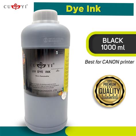 Cuyi Dye Ink Ml For Ep Canon Printer Refillable Ink Shopee Philippines