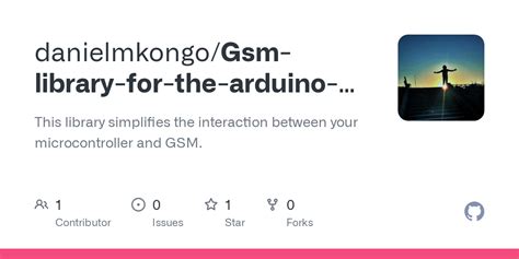 GitHub Danielmkongo Gsm Library For The Arduino Framework This Library Simplifies The