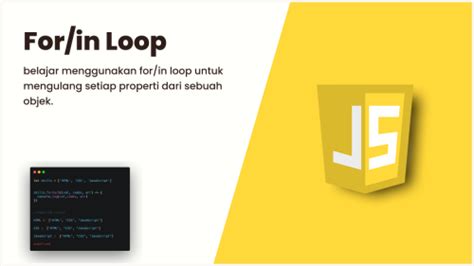 Belajar Javascript 36 Forin Loop — Minarsih Tech