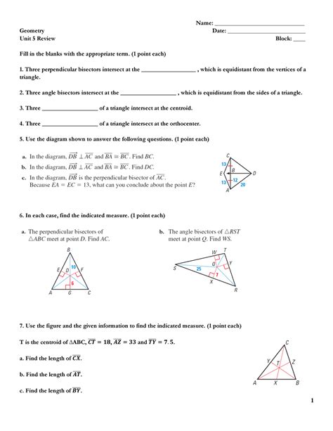 Unit Review Very Good Name