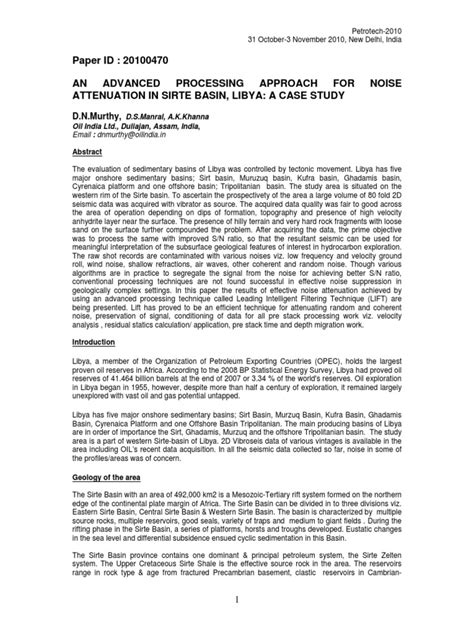 Advanced Processing Approach For Noise Pdf Pdf Reflection