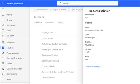Power Automate How To Fix Missing Dependencies Dev Community