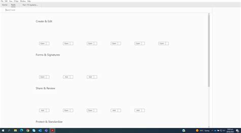 Adobe Acrobat Tools And Side Panel Is Empty Softw Adobe Product Community 13591157