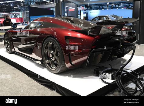 The Koenigsegg Regera On Display During The New York International