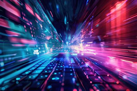 Internet Connection Facilitating Global Data Transfer And Communication