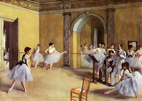 Dance Class At The Opera 1872 Edgar Degas