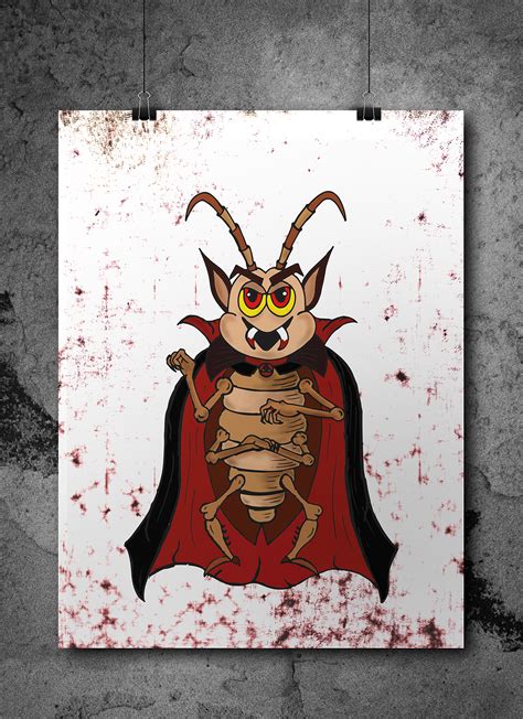 A Vampire Cockroach On Behance