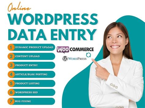 Wordpress Data Entry For Blog Posting Woocommerce Product Listing Services Upwork