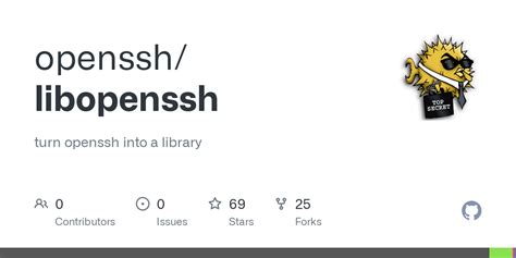 Github Opensshlibopenssh Turn Openssh Into A Library