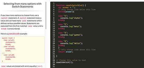 Switch Statement Problem The Freecodecamp Forum