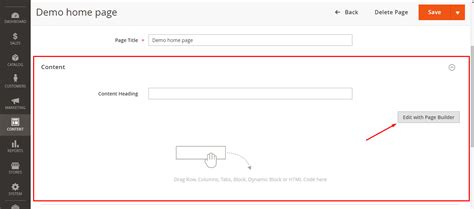 How To Add A Slider Using Magento 2 Page Builder Bay20 Software