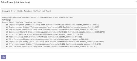 Uncaught Error Qweb2 Template Mapview Not Found · Issue 131 · Gityopieodoo Addons · Github