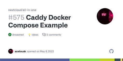 Nextcloud Aio Docker Reverse Proxy In Separate Container 📦 Appliances Docker Snappy Vm Ncp