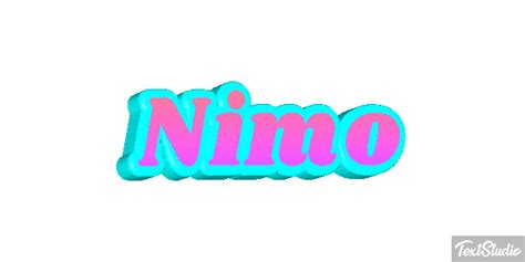 Nimo Name Animated  Logo Designs