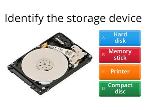 Storage Devices Quiz