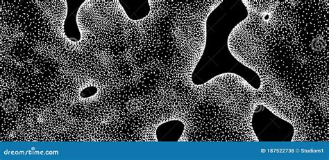 Array With Dynamic Emitted Particles Flowing Particle Waves Abstract