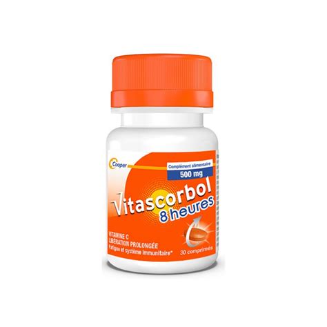 Cooper Vitascorbol 8 Heures 500 Mg 30 St Redcare Apotheke
