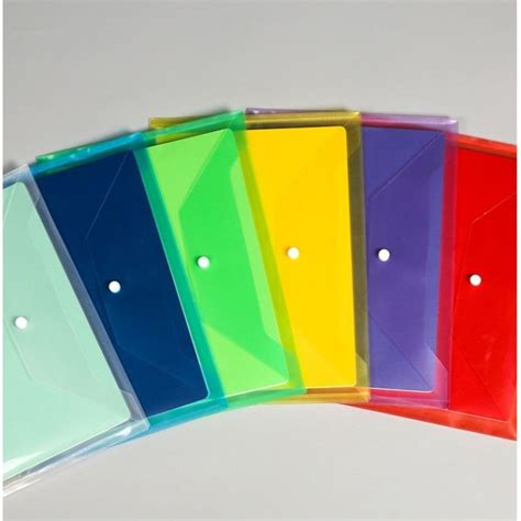 Folder File Document Clear Button Document Folders A4 A5 Size Office School Supplies Lazada