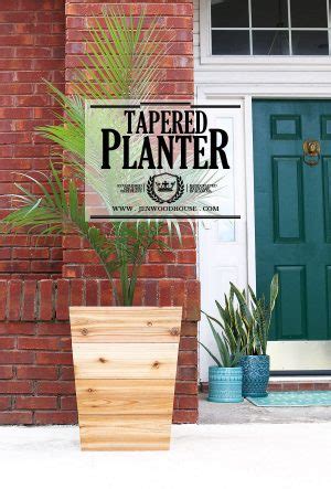 How To Build A DIY Tapered Cedar Planter