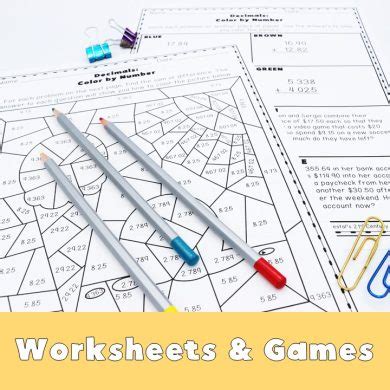 Adding And Subtracting Decimals Lesson Plans