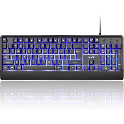 K014 Mafiti Gaming Keyboard And Mouse Combo Wired Rgb Backlit Computer Keyboard Shopee