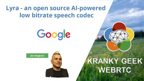 Lyra An Open Source Ai Powered Low Bitrate Speech Codec Youtube