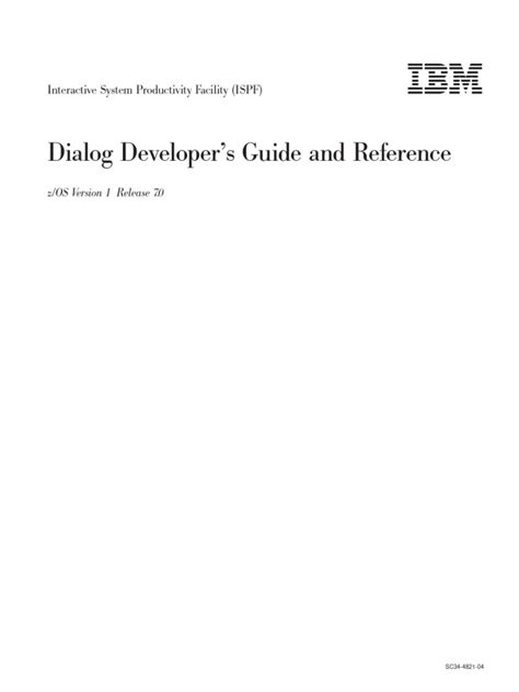 dialog reference zos 17 download free pdf operating system command line interface