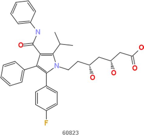 Atorvastatin 2d Structure Depiction Of Atorvastatin Pubchem Cid 60823 Download Scientific