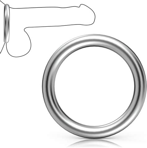 Stainless Steel Male Penis Rings Arc Ring Delay Ring