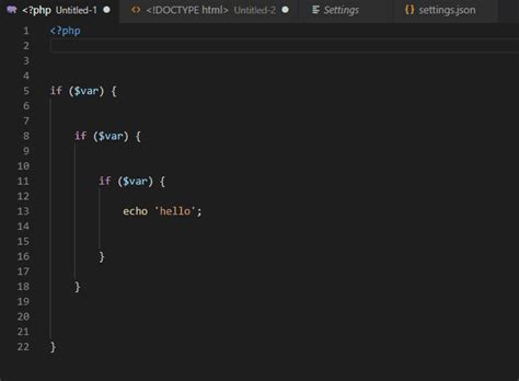 Indent Guide Highlighting Is Not Semantic · Issue 49342 · Microsoft