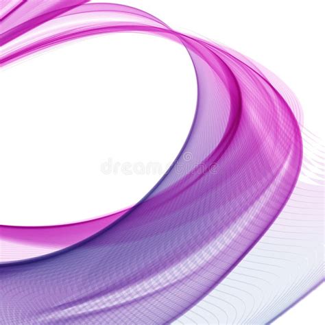 Abstract Multicolored Waves On A White Background Stock Illustration Illustration Of Isolated